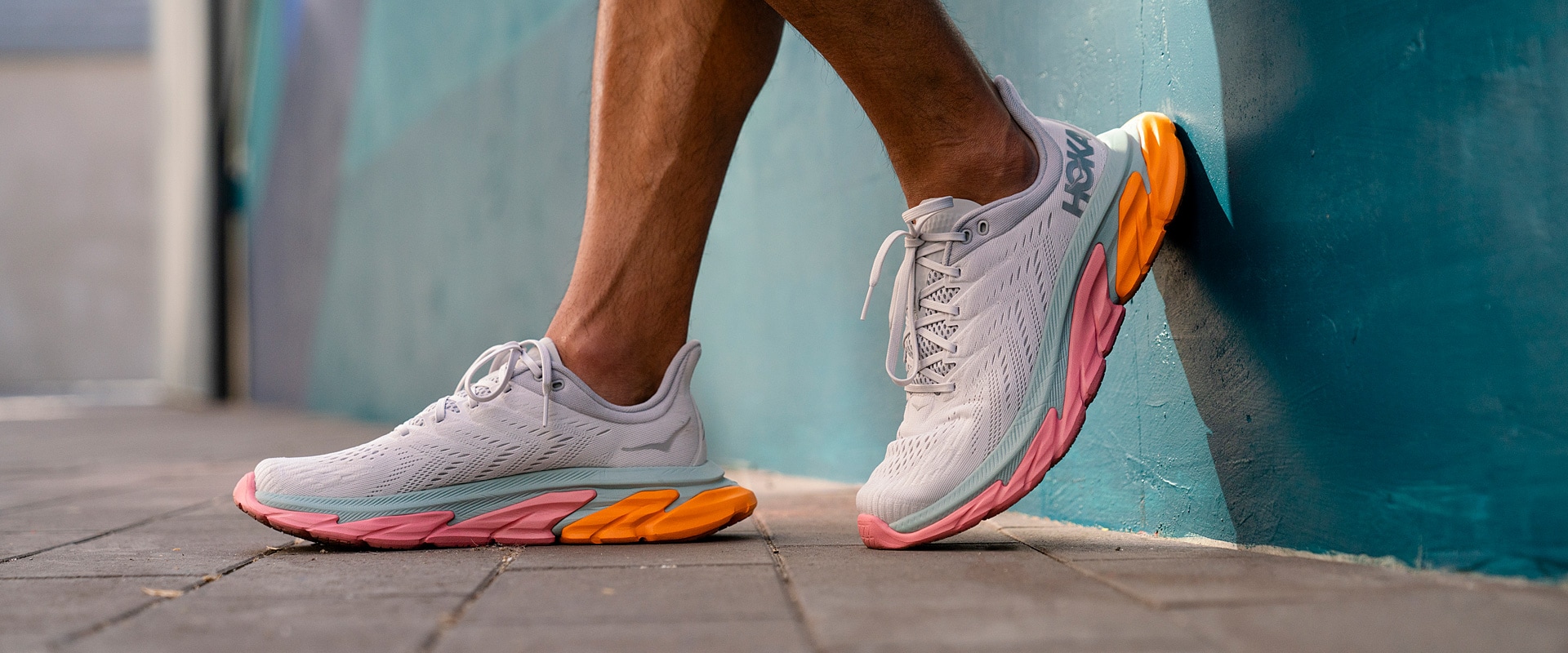 Hoka Clifton Edge - Nimbus Cloud/Lunar Rock - Mens Shoes