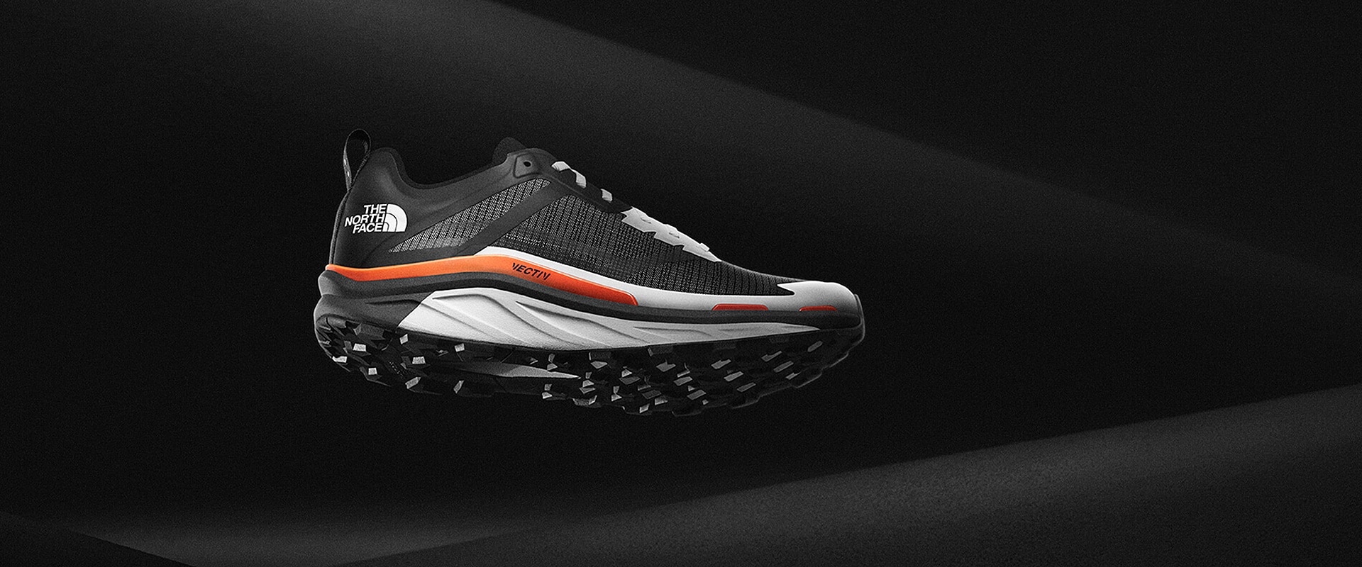 The North Face Womens Vectiv Infinite TNF - White/ Black - Womens Shoes