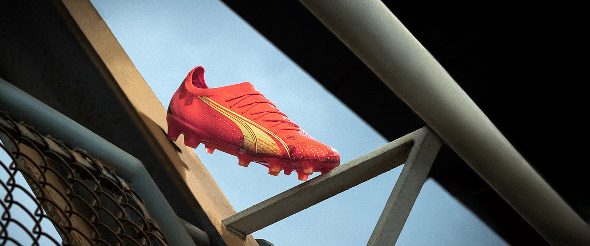 Puma Ultra Ultimate FG/AG - Corail Incandescent/Fizzy Clair/Noir Puma ...