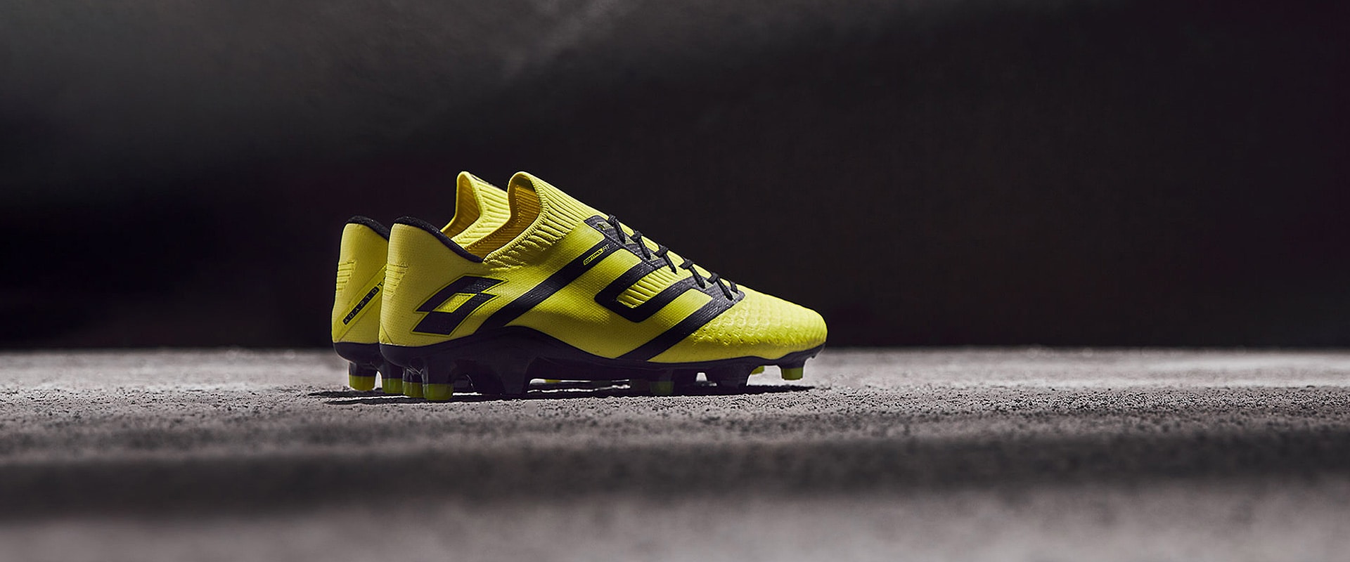 Lotto Maestro 100 IV FG - Safety Yellow/Black - Firm Ground - Mens ...