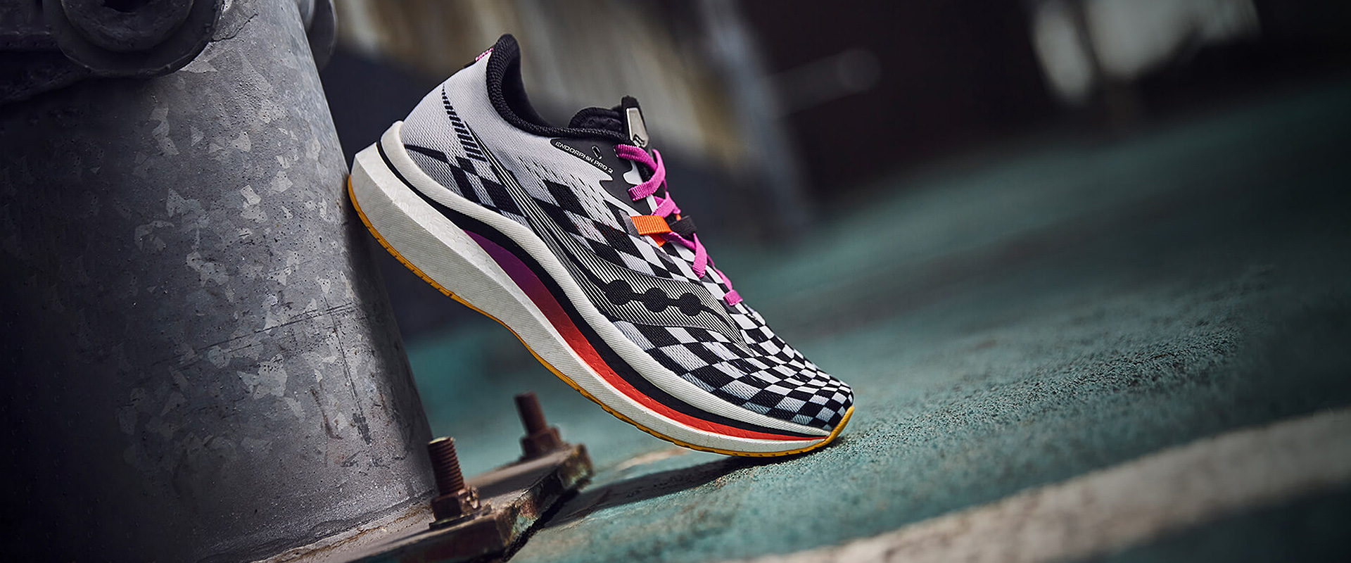 Saucony Womens Endorphin Pro 2 - Grey/Black - Womens Shoes