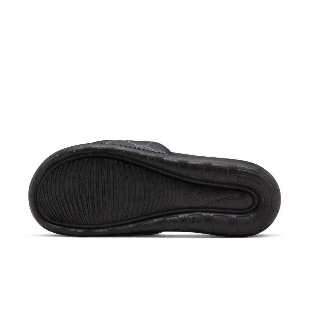 Nike Sportswear Victori One Printed Slides - Black/Phantom/Off Noir ...