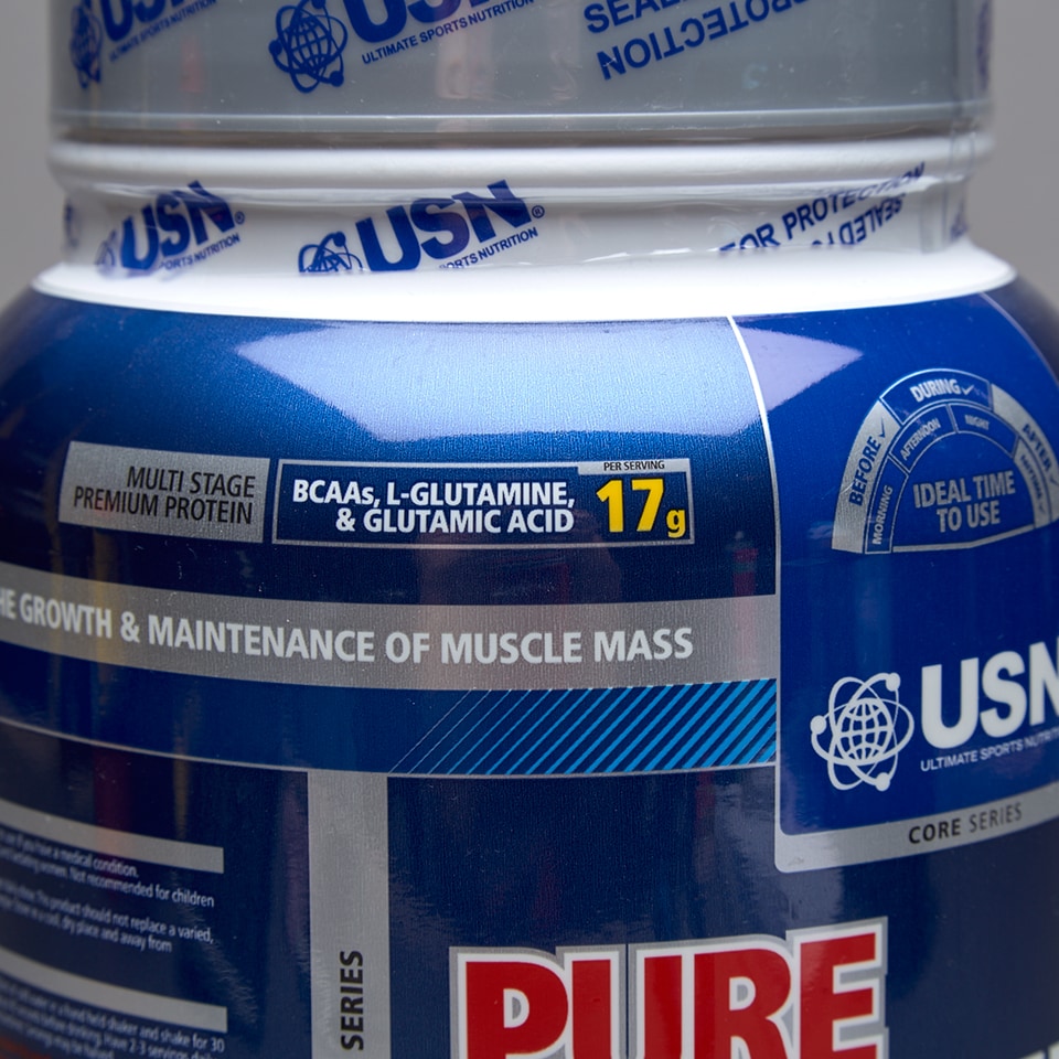 Nutrition - USN Pure Protein GF1 - Strawberry - 1kg | Pro:Direct Rugby