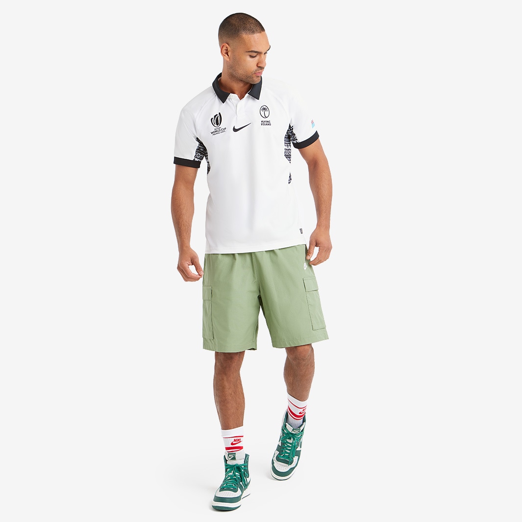 Nike Fiji RWC23 Stadium Home Shirt - White - Mens Replica | Pro:Direct ...