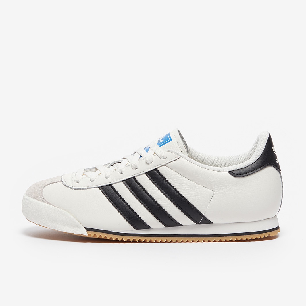 adidas Originals K 74 Core White Core Black Gum 3 Trainers Mens Shoes