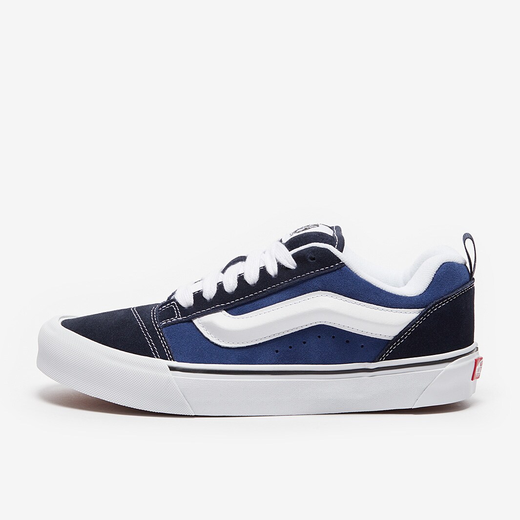 Vans Knu Skool Navy True White Trainers Mens Shoes