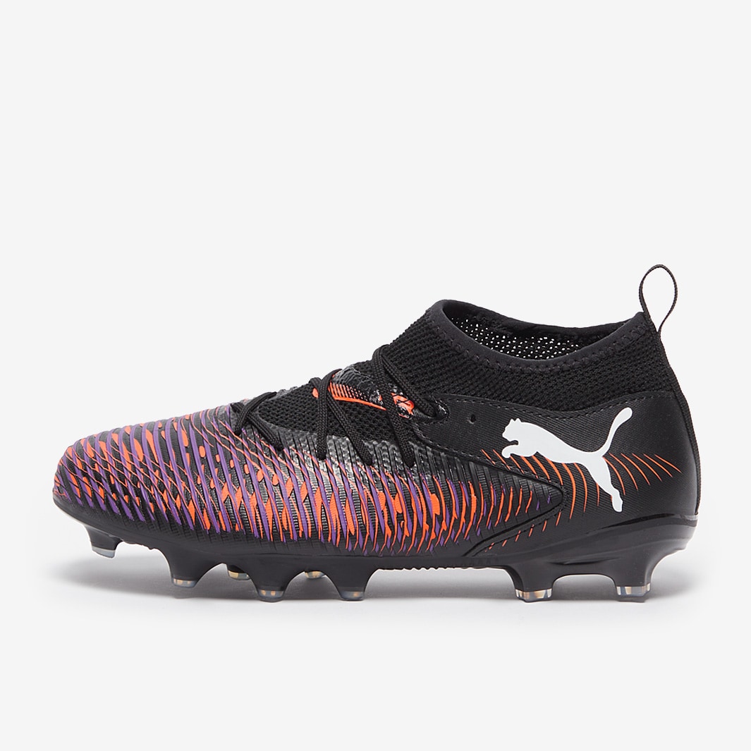 Puma Kids Future 8 Match FG/AG - Puma Black/Puma White Puma Kids Future 8 Match FG/AG - Puma Black/Puma White