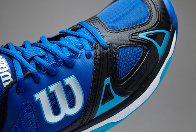 Wilson Rush Evo - Mens Shoes - Surf the Web/Black/Scuba Blue