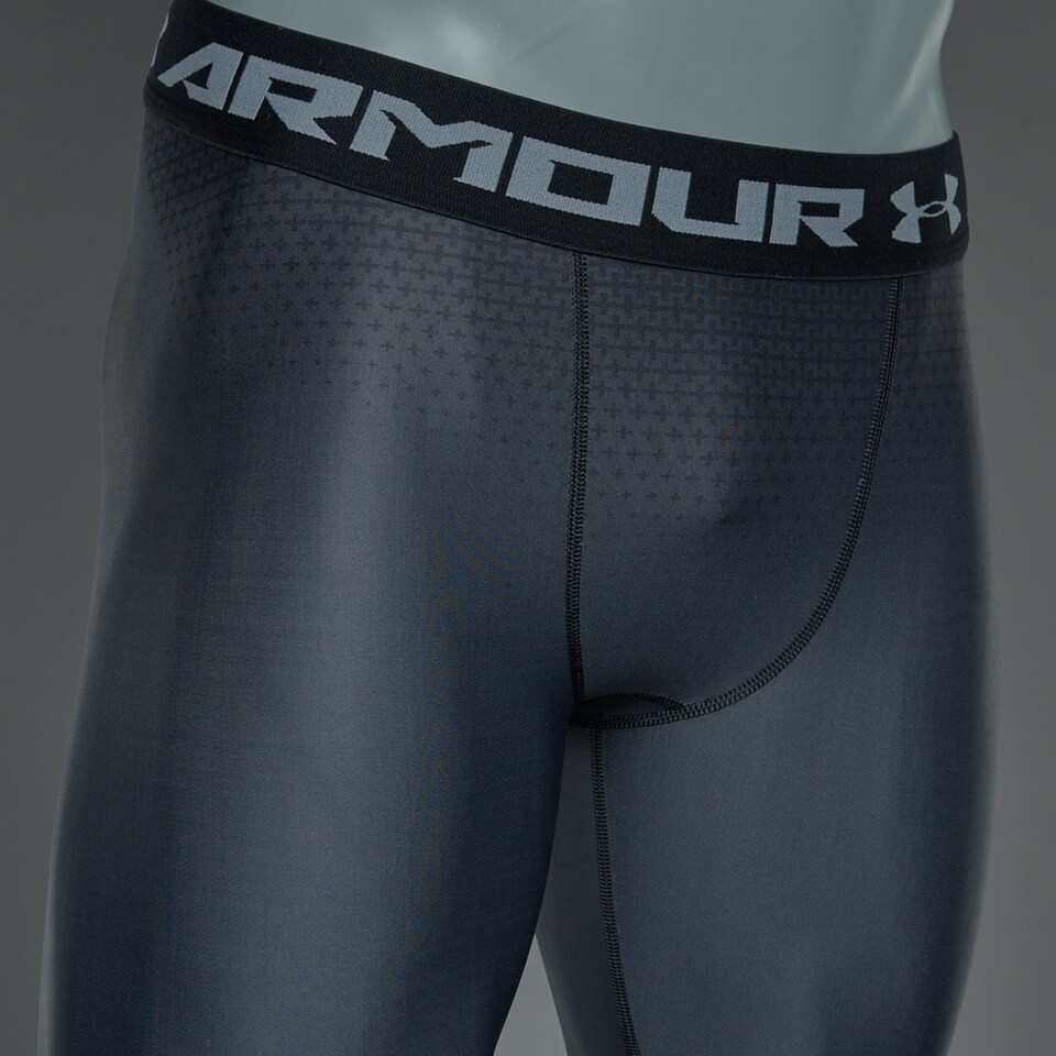 Under Armour Recharge Shorts - Baselayer Clothing - Graphite/Black/Bolt Orange | Pro:Direct Soccer