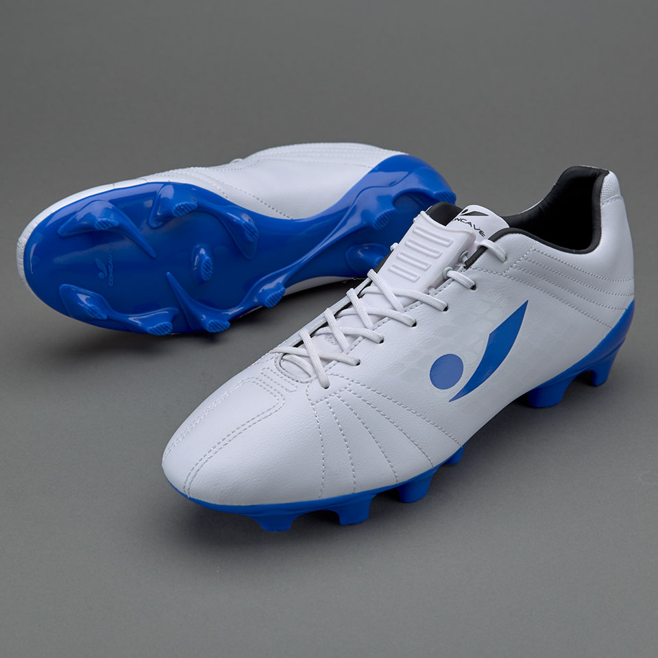 Concave Aura 2.0 FG - Mens Soccer Cleats - Firm Ground - White/Blue