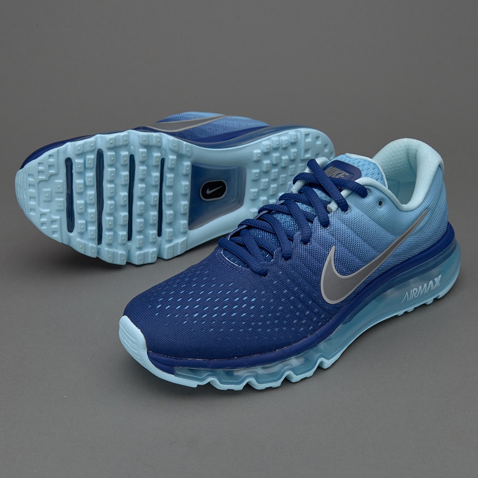 Nike Girls Air Max 2017 (Gs) - Deep Royal Blue/Summit White-Bluecap ...