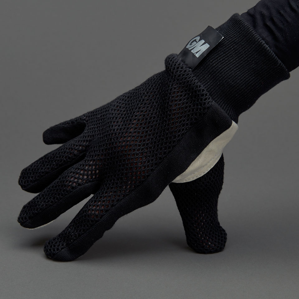 Gunn & Moore Chamois Padded Palm Junior Inner - Black - Junior Wicket ...