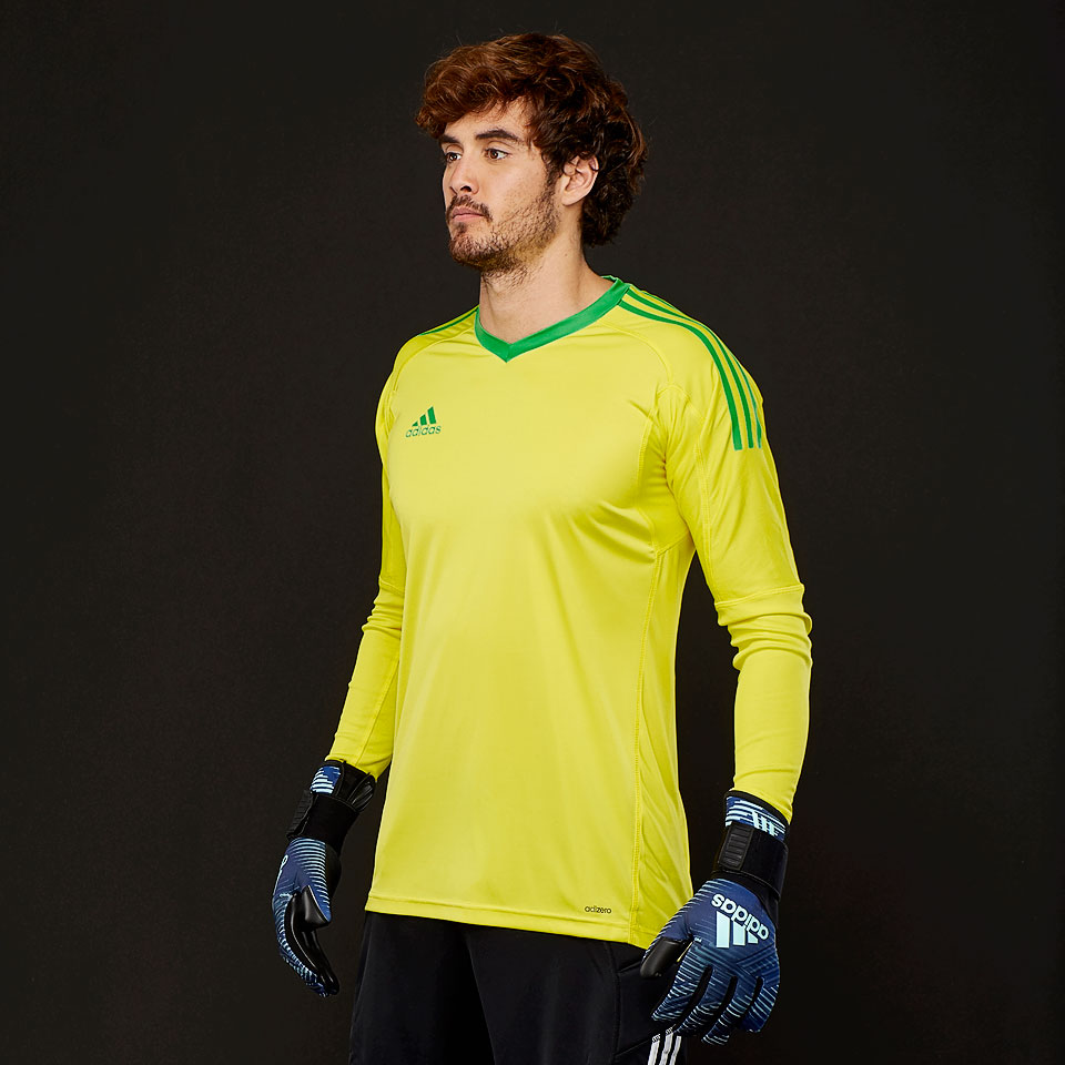 adidas Revigo 17 GK Jersey - Mens GK Clothing - Bright Yellow