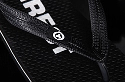 Pro Direct Flip Flop - Beach - Basic - Black / White | Pro:Direct Soccer