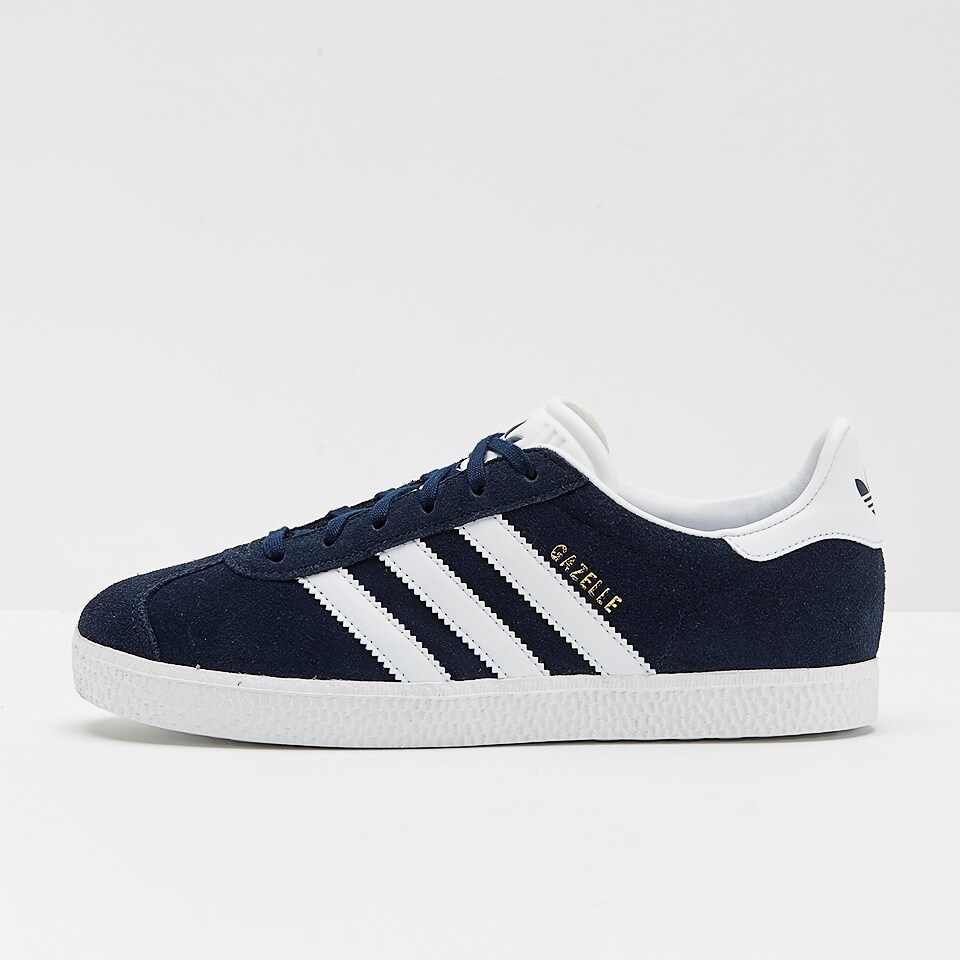 Boys Shoes - adidas Original Junior Gazelle - Navy - BY9144