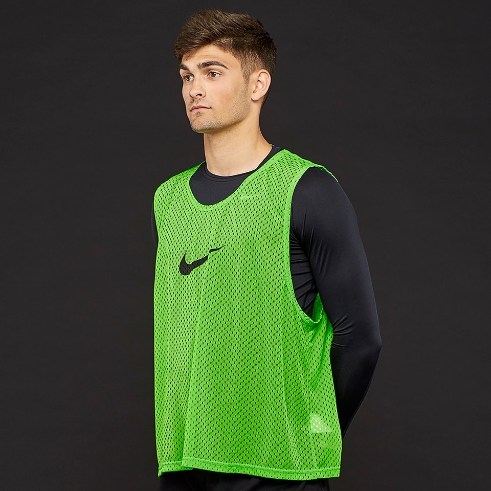 Nike Short Training Bib - Coaching Aids - 910936-313 - Action Green