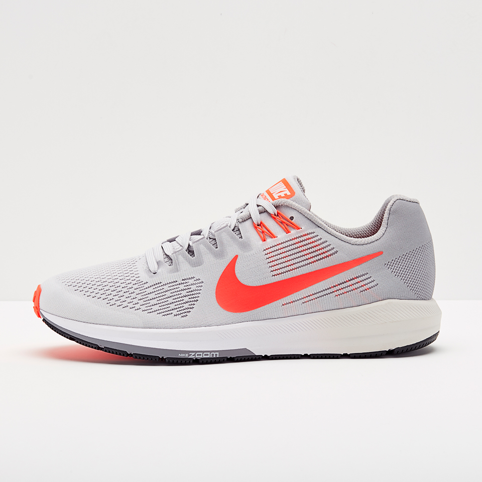 Nike Air Zoom Structure 21 - Vast Grey/Bright Crimson-Atmosphere Grey ...