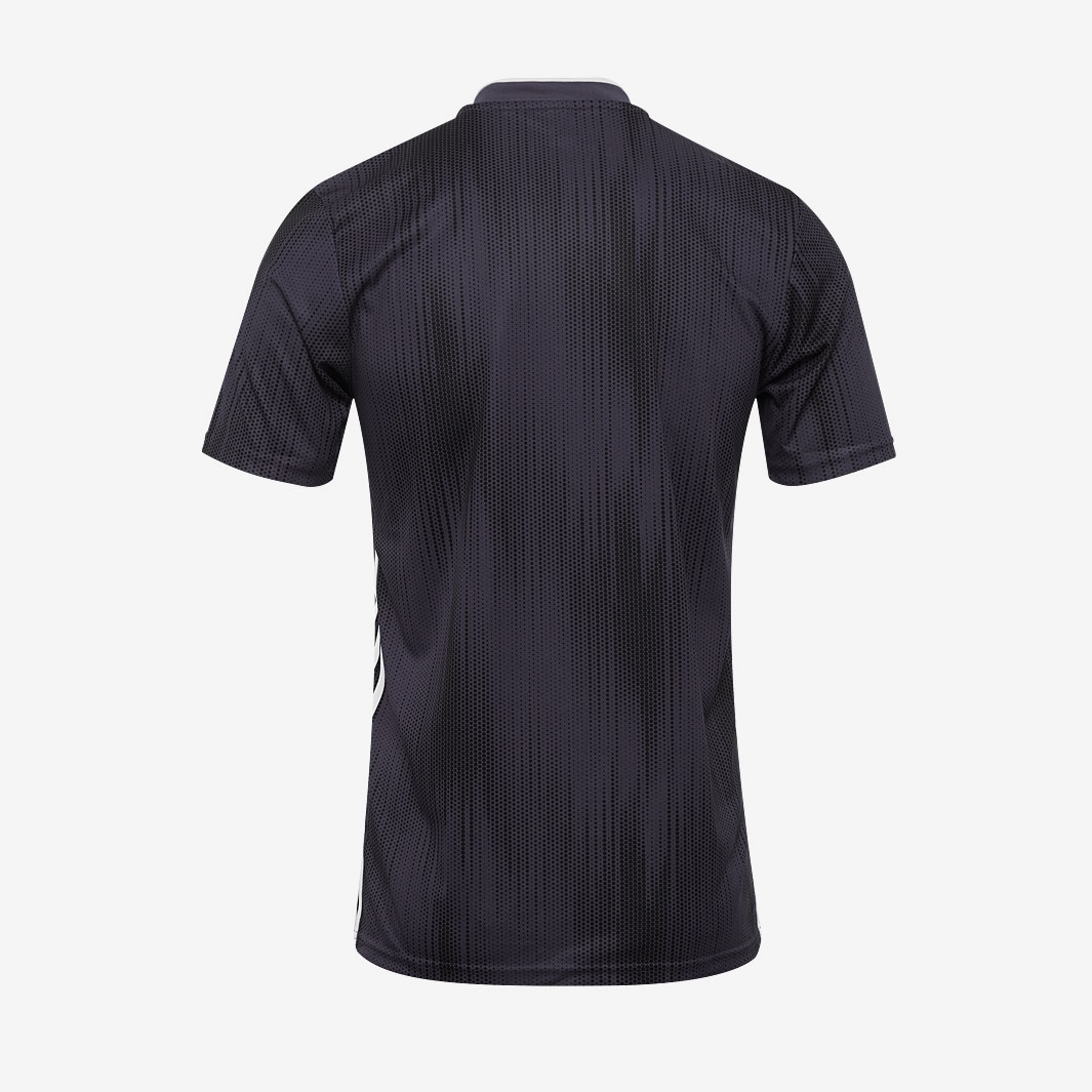 adidas Tiro 19 Jersey - Solid Grey/White - Mens Football Teamwear