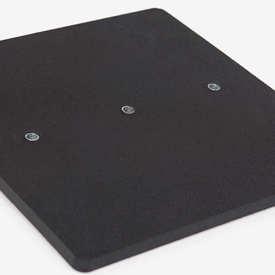 Fusion Multi-Stump All Weather Base - Black - Cricket Equipment