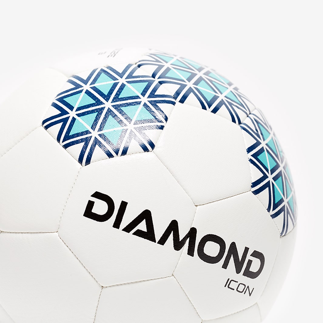 Diamond Icon - Footballs - Training - White