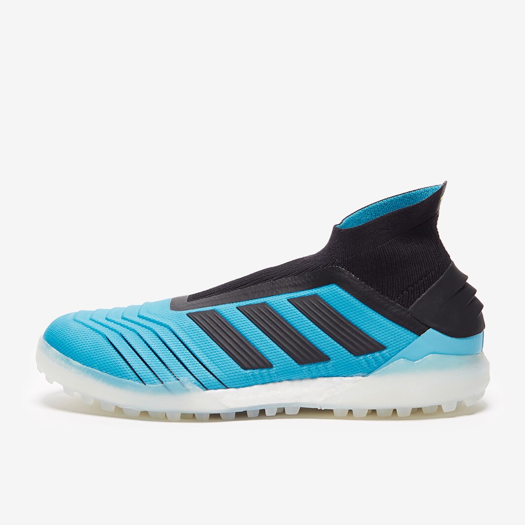 adidas Predator 19+ TF - Bright Cyan/Core Black/Yellow - Turf Trainer ...