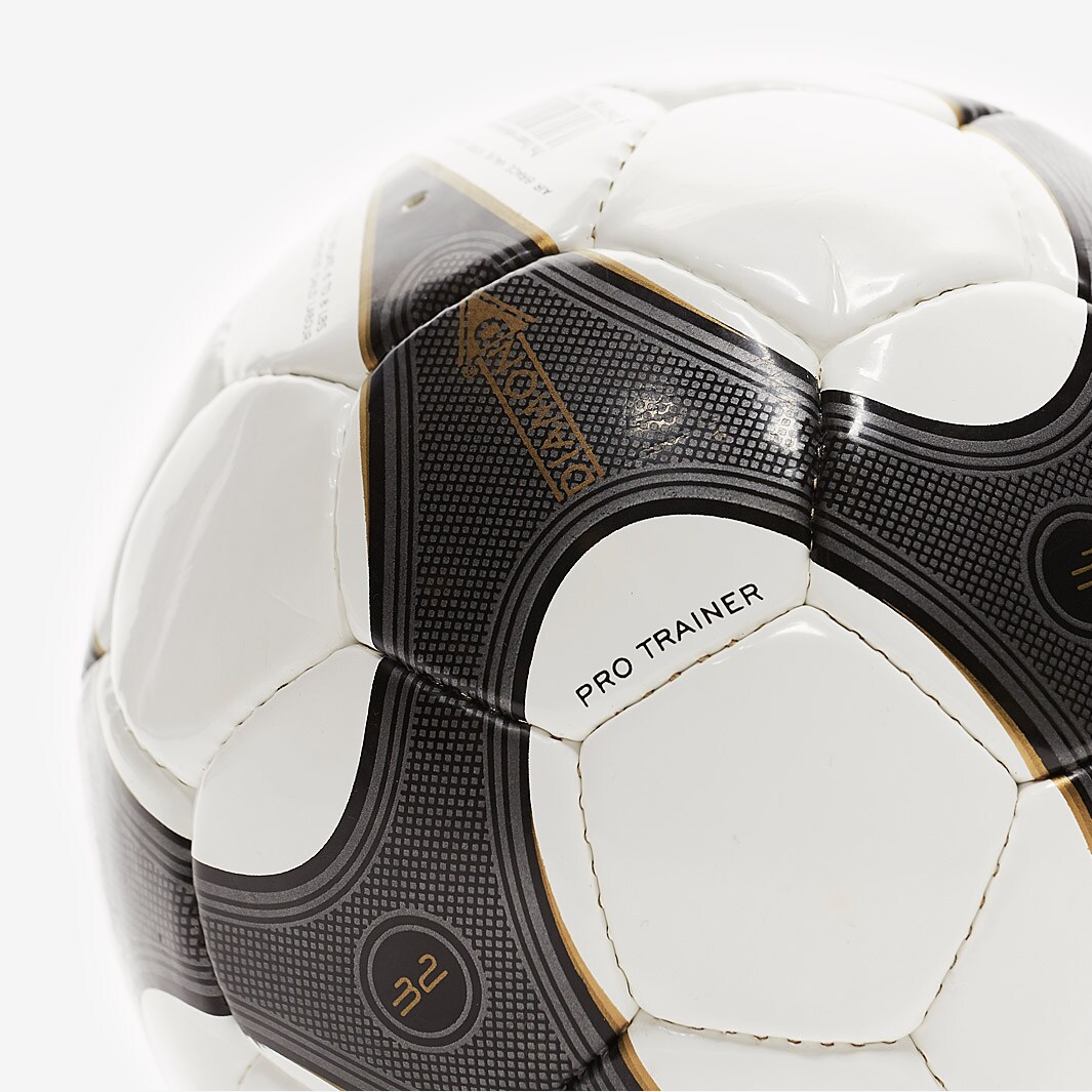 Diamond Footballs - Diamond Pro Trainer Ball - Football Balls - White ...