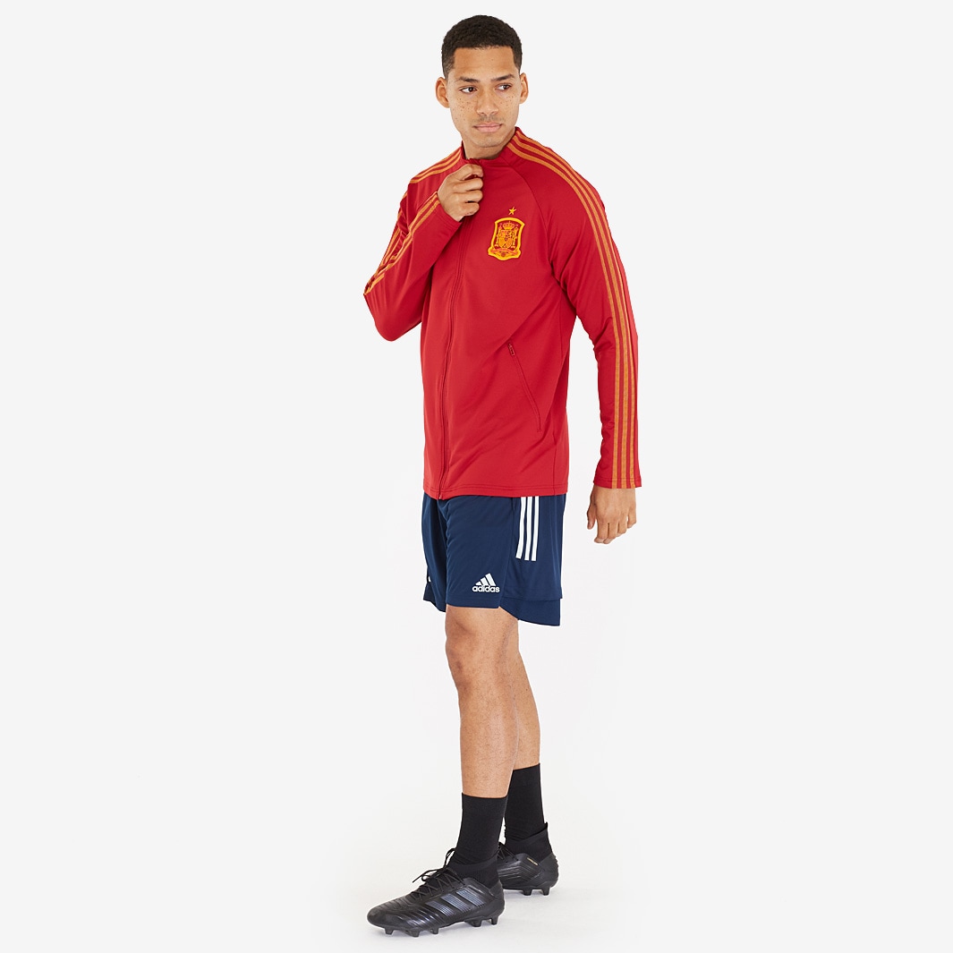 adidas Spain 2020 Anthem Jacket - Victory Red - Mens Replica - Jackets