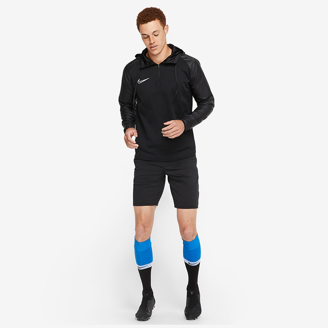 Nike Dry Repel Academy Drill 19 - Black/Black/Reflective Silver ...
