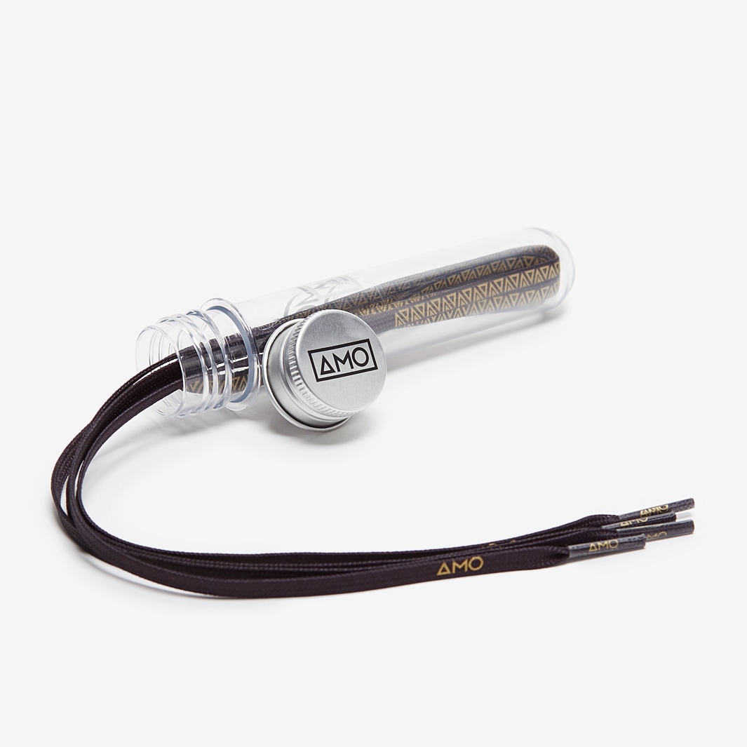 AMO Grip Lace 2.0 - Accessories - Laces - Jet Black/Metallic Gold | Pro ...