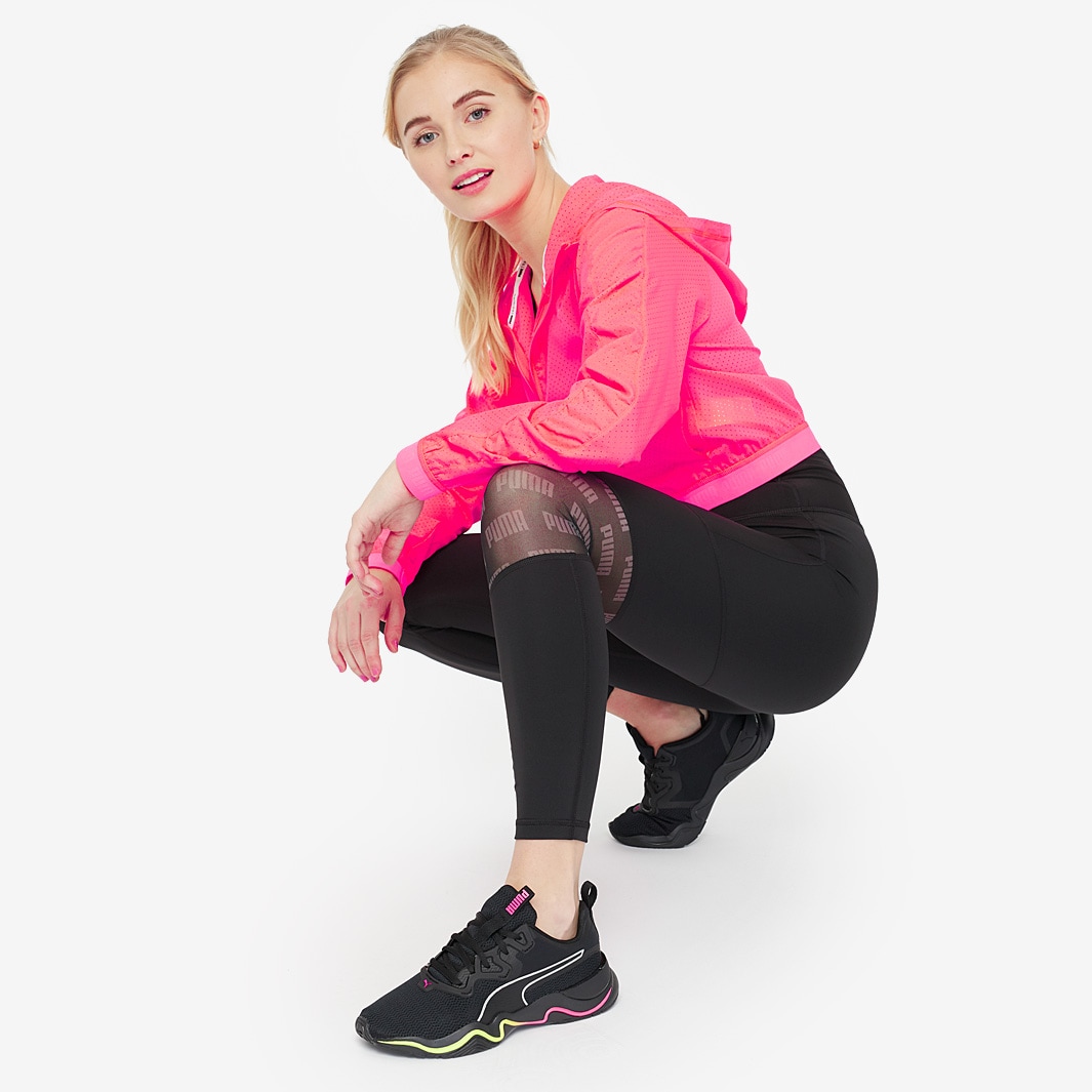 Puma Womens Be Bold Woven Jacket - Ignitie Pink - Womens Clothing