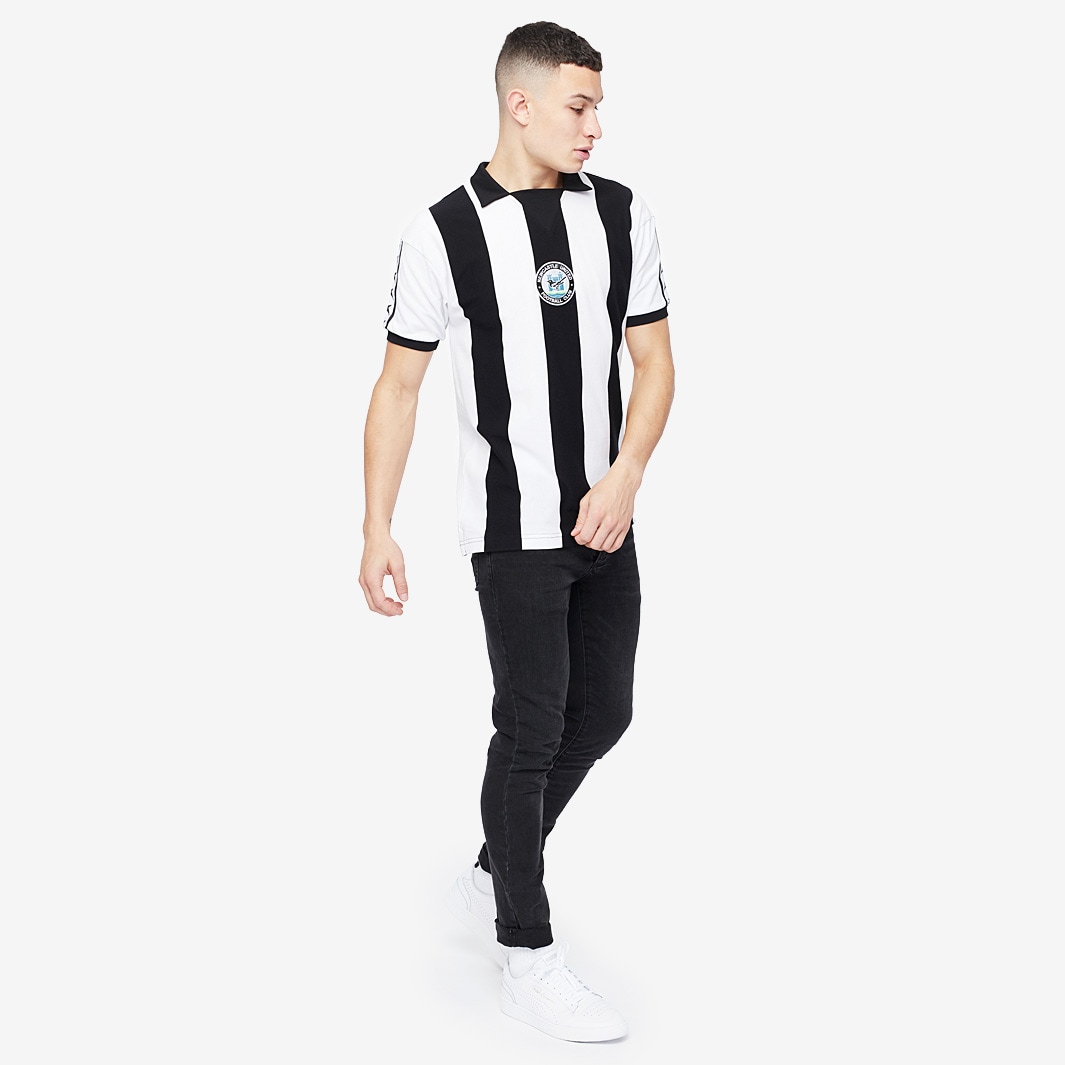 Score Draw Newcastle United 1978 Bukta Shirt - Black/White - Mens ...