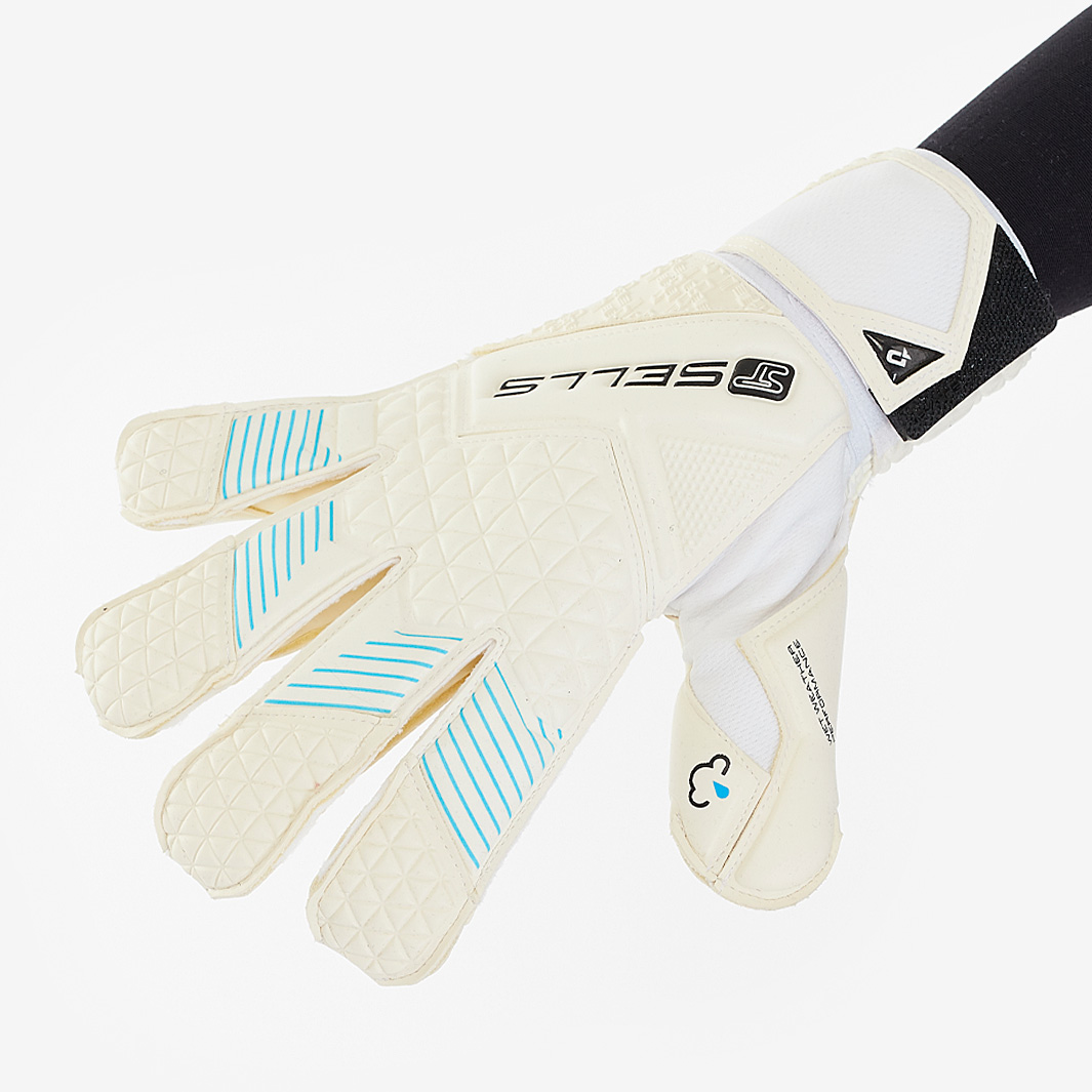 Sells Pro Total Contact Ghost - Mens GK Gloves - Roll Finger - White ...