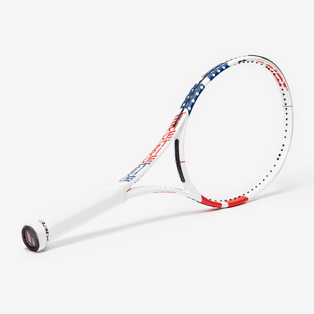 Babolat Pure Strike USA Unstrung - White/Blue/Red - Mens Rackets | Pro ...