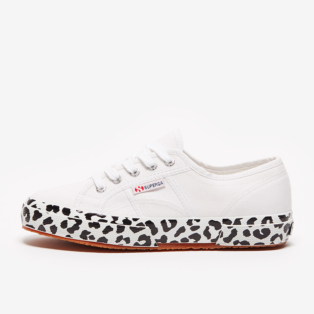Superga Womens 2750 - White Leopard - Womens Shoes