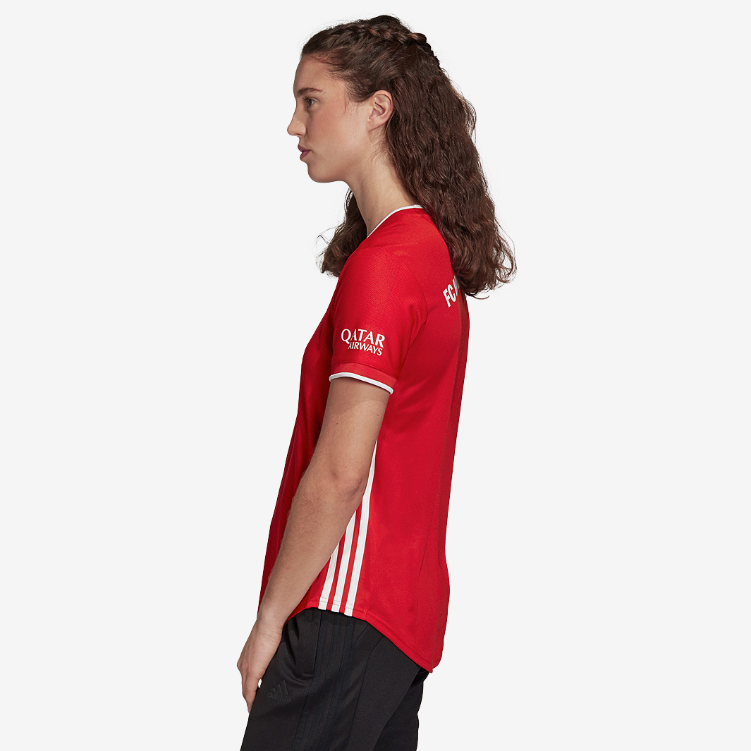 adidas Bayern Munich 2020/21 Womens Home Shirt - FCB True Red - Womens ...