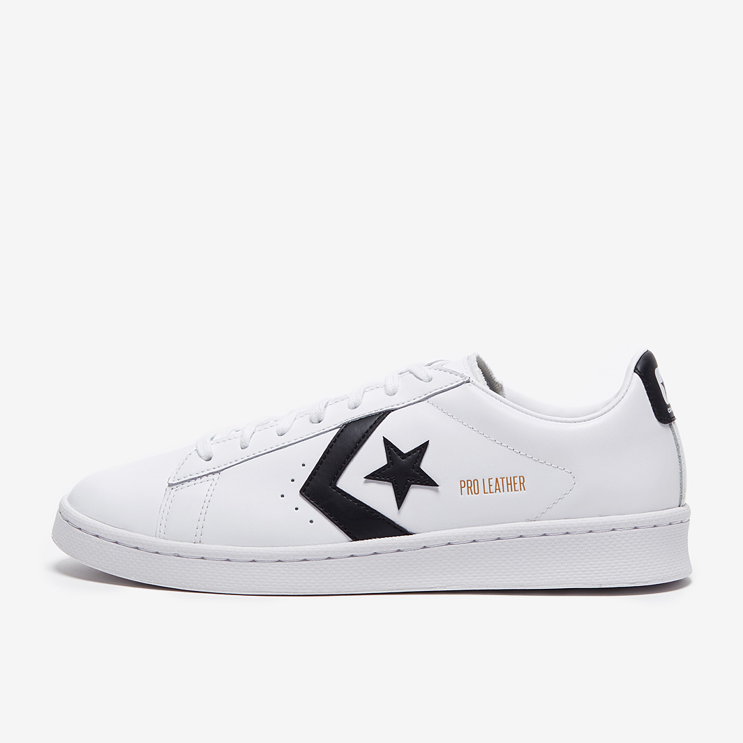 Converse Pro Leather - White/Black - Mens Shoes
