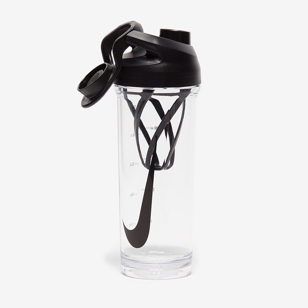 Nike TR Hypercharge Shaker Bottle 24oz - Clear/Black/Black/Black ...