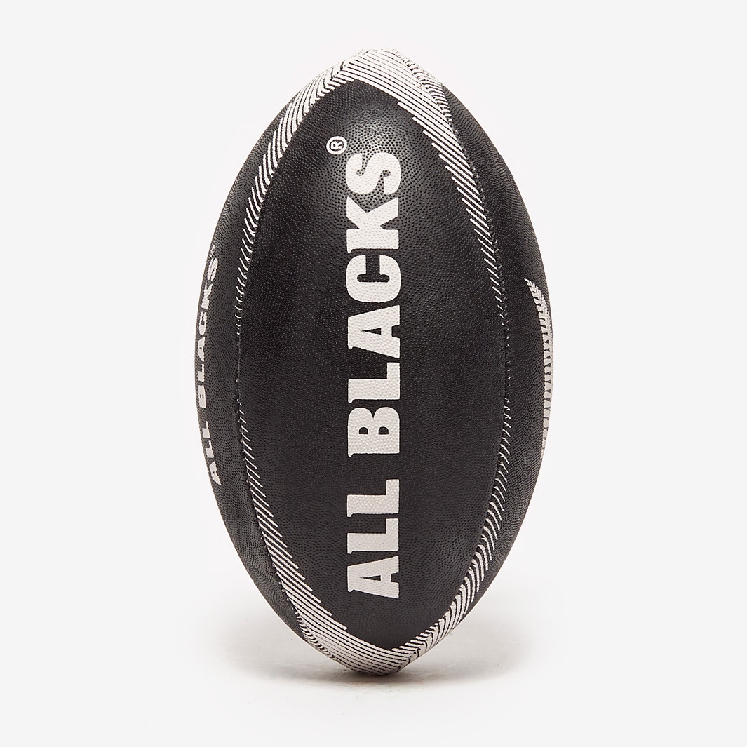 Gilbert All Blacks Midi Supporters Ball - Black - Rugby Balls
