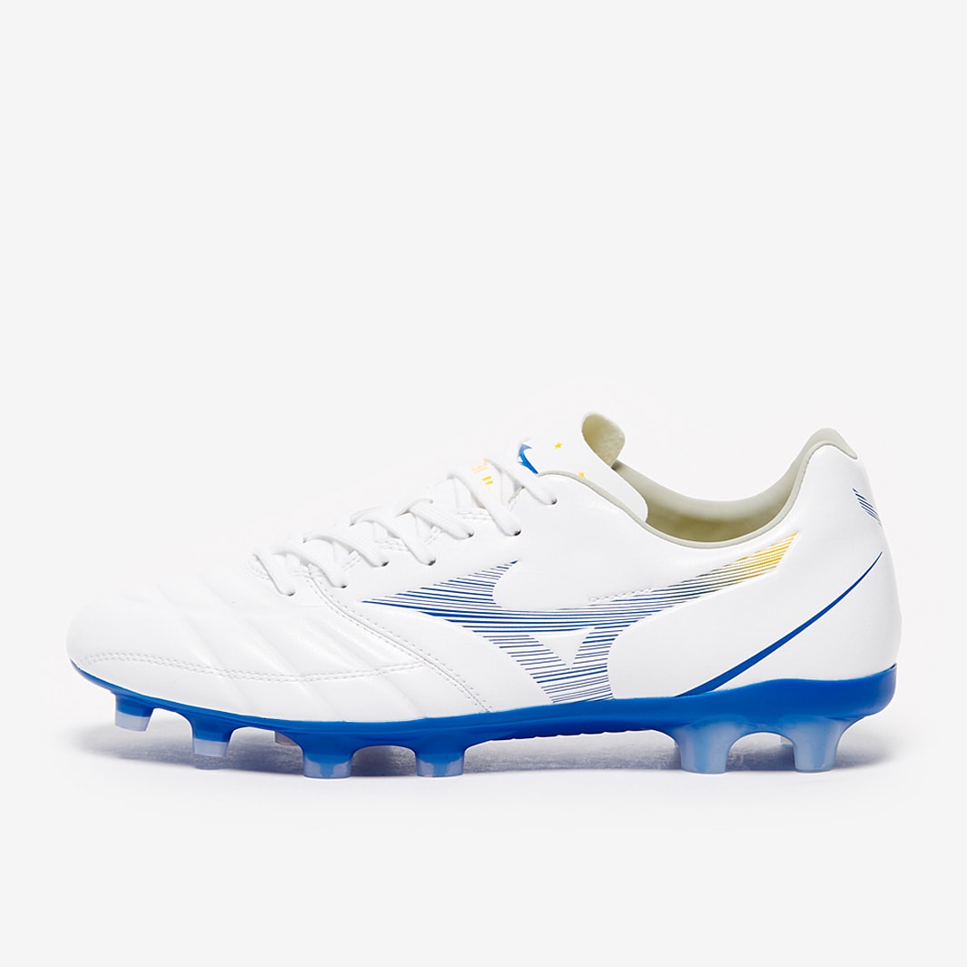 Mizuno Rebula Cup Pro FG - White/Wave Cup Blue - Firm Ground - Mens ...