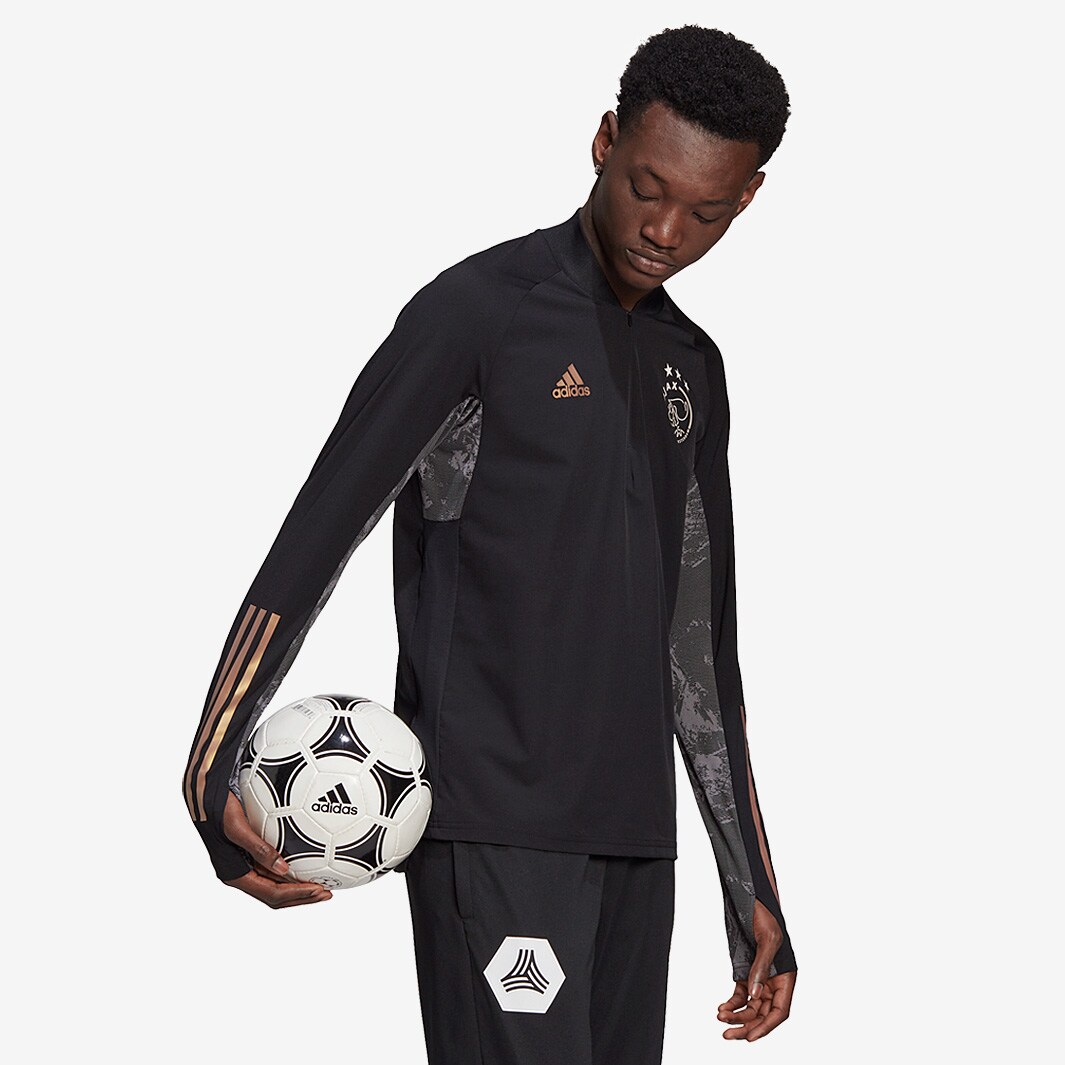 Top adidas Ajax 20/21 EU Track - Nero/Nudo Perla Essence ...