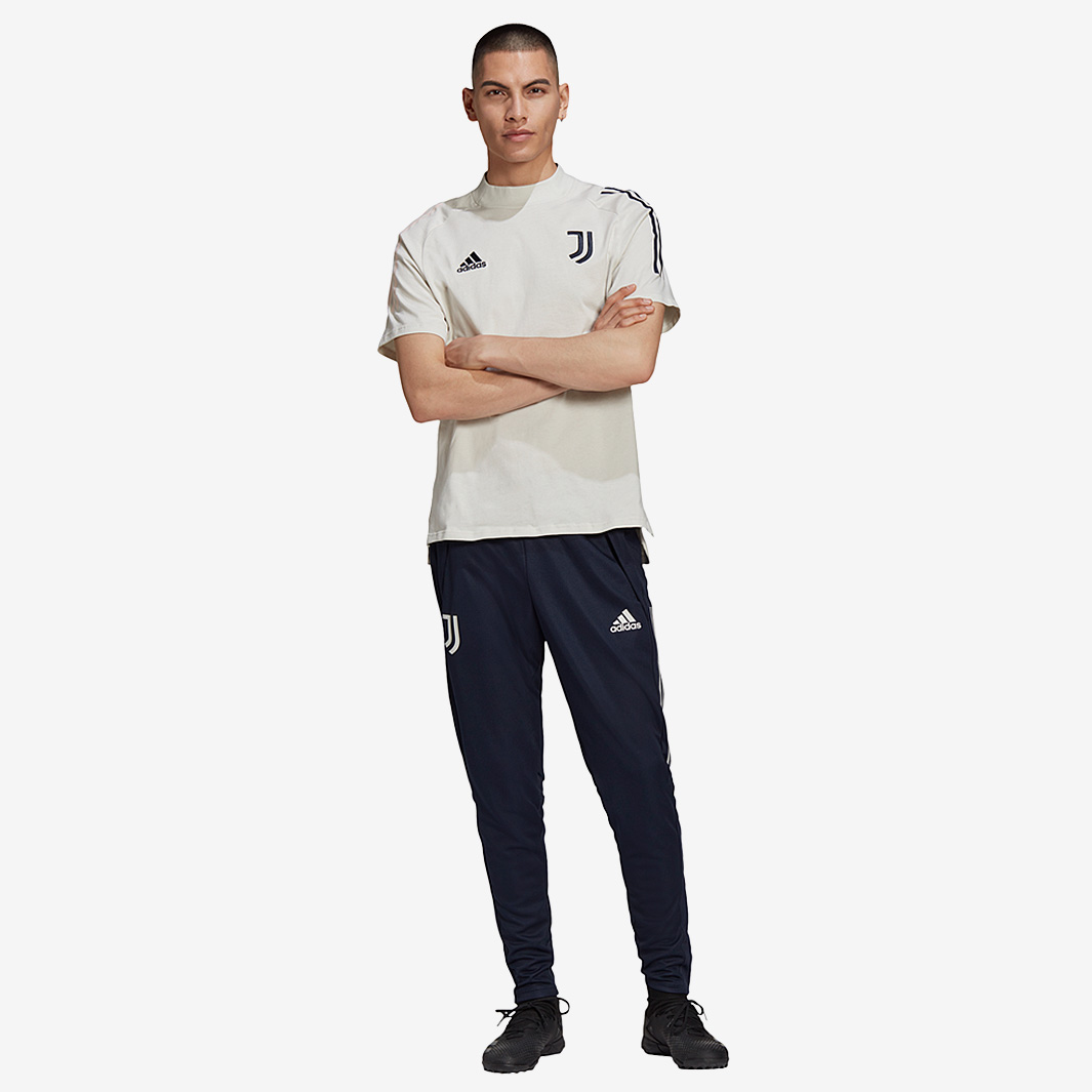 adidas Juventus 20/21 Tee - Orbit Grey/Legend Ink - Mens Replica - Tops