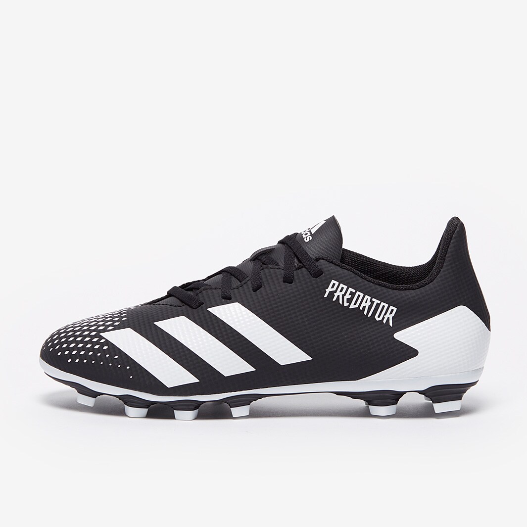 adidas Predator .4 FG - Core Black/White - Firm Ground - Mens Boots