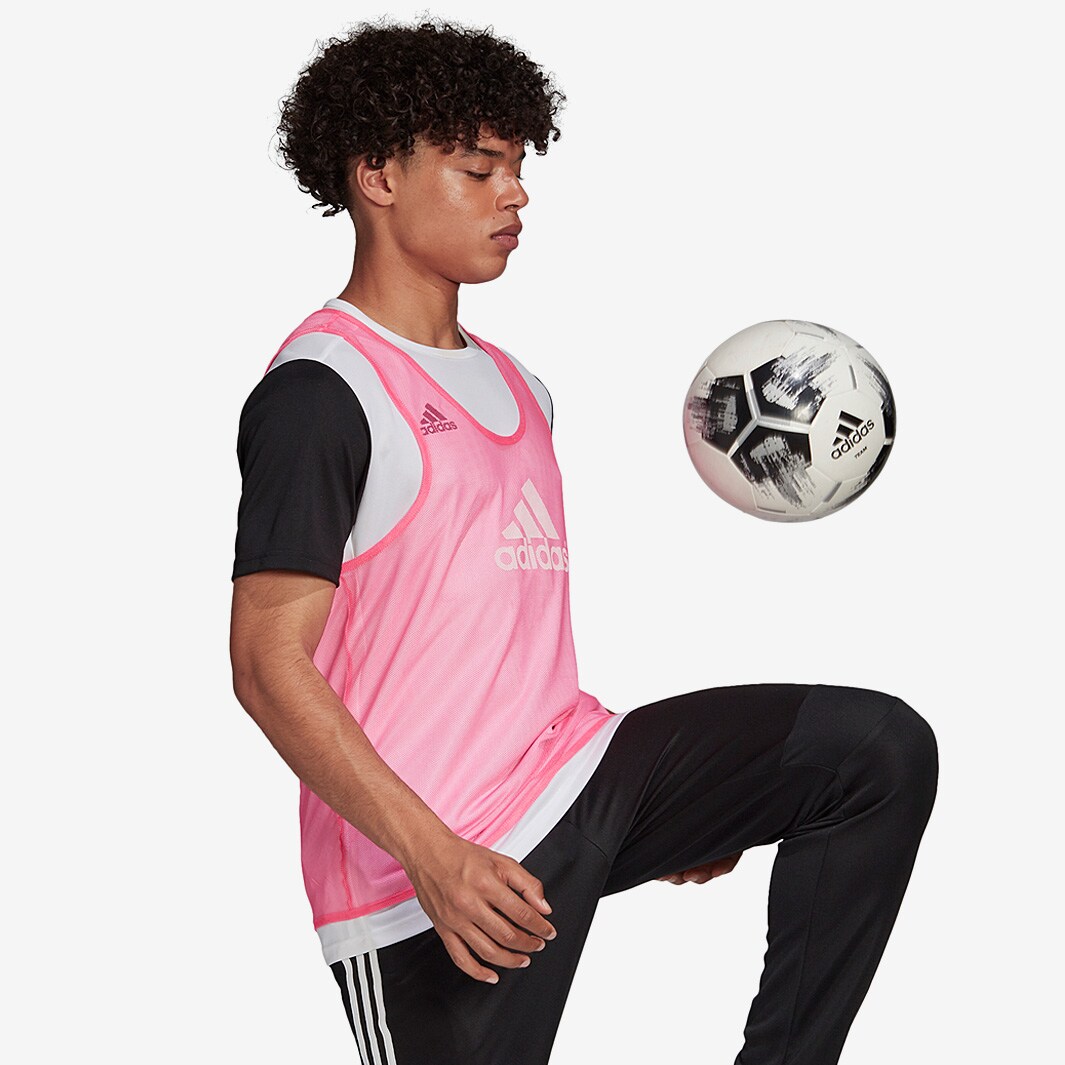 adidas Training Bib 14 - Solar Pink - Coaching Aids