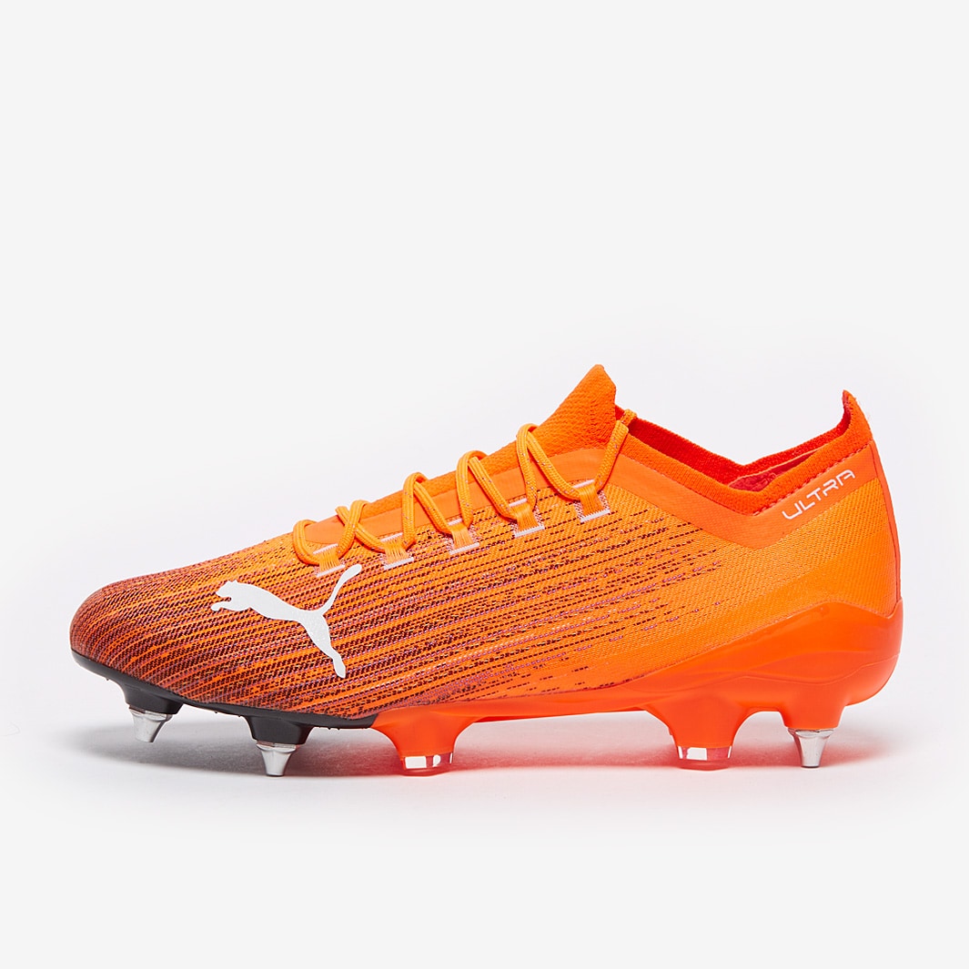 Puma Ultra 1.1 Mix SG - Naranja/Negro-Botas para hombre-Terrenos ...