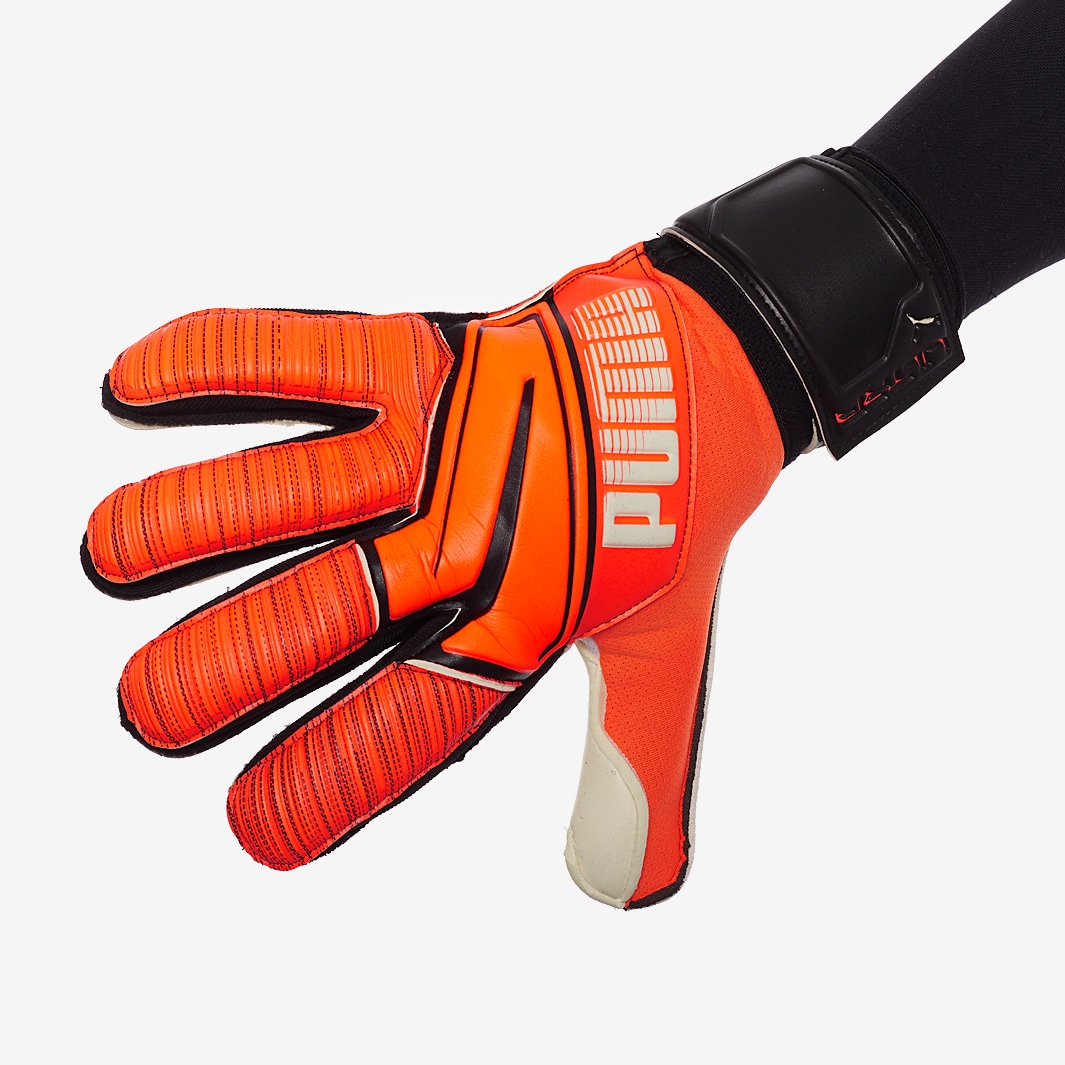 Puma Ultra Grip 1 RC - Shocking Orange/White/Black - Mens GK Gloves