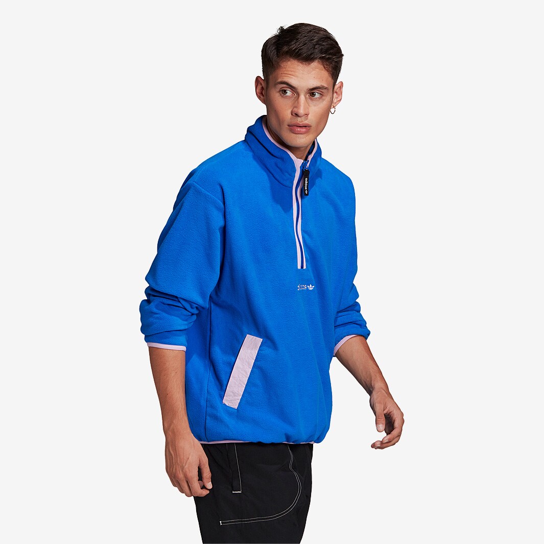 adidas Originals ADV HZ Fleece - Glory Blue - Tops - Mens Clothing