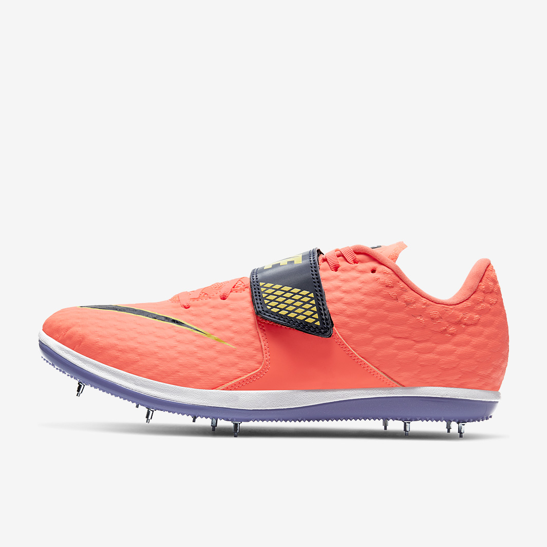 Nike High Jump Elite - Bright Mango/Blackened Blue-Purple Pulse - Mens ...