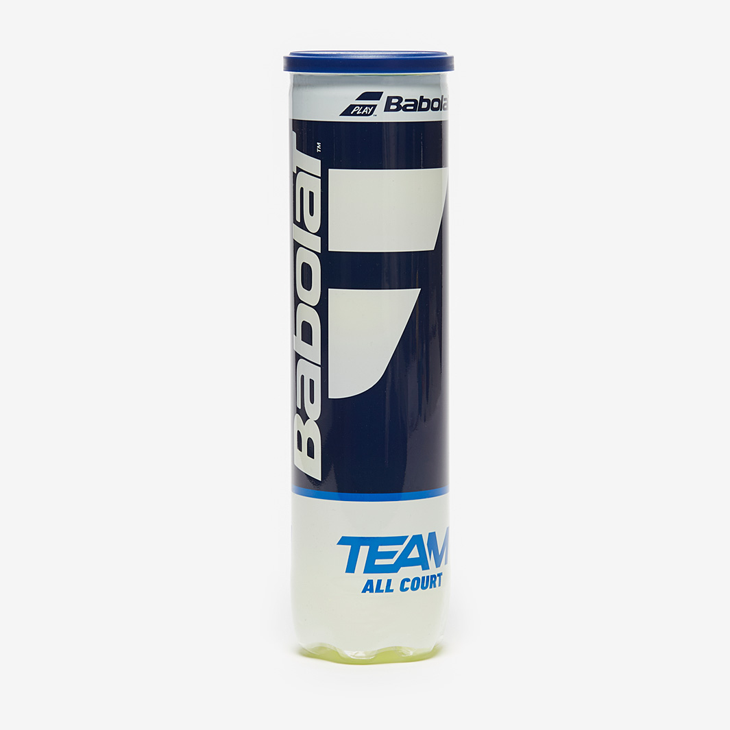 Babolat Team All Court 4 Ball Tube - Yellow - Tennis Balls