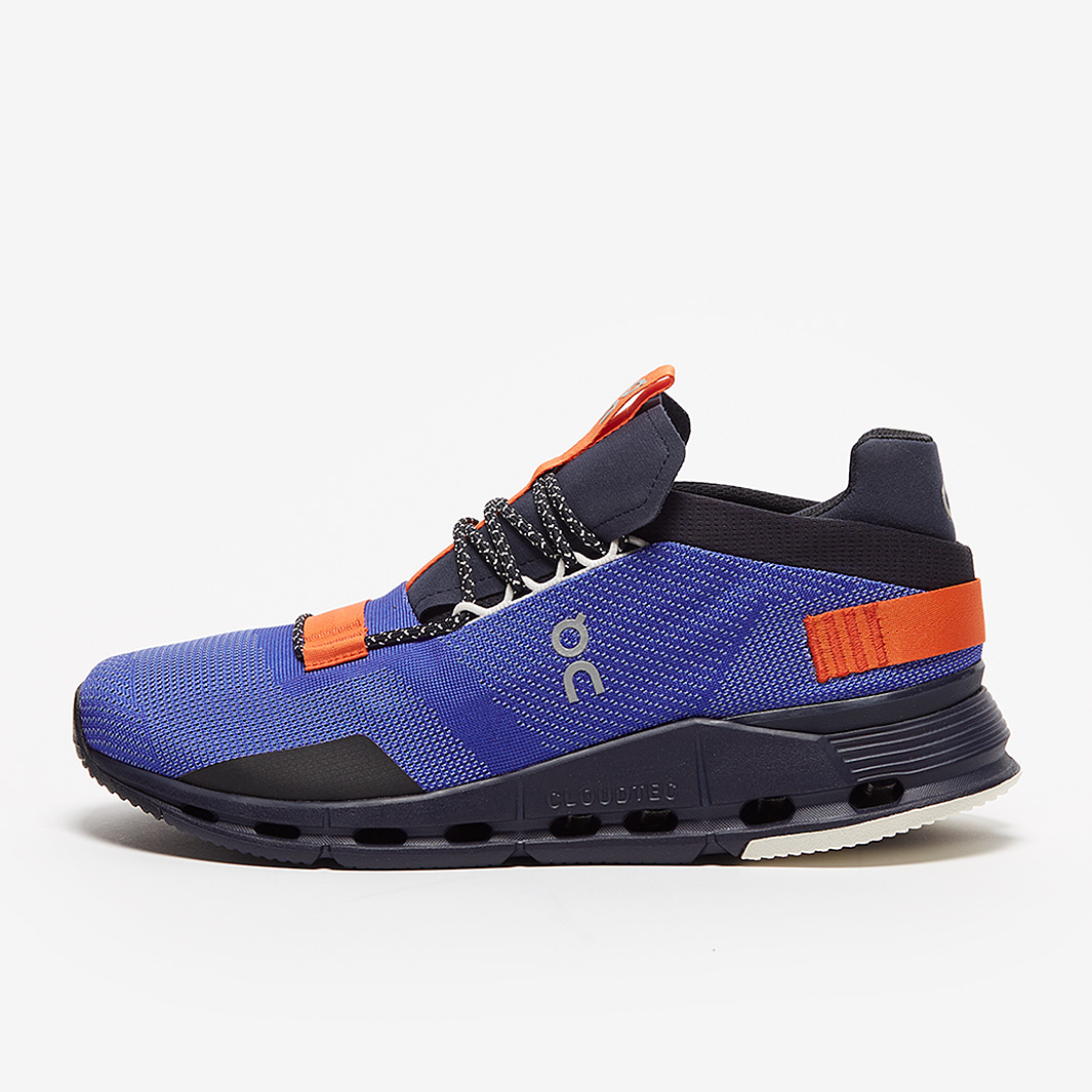 On Cloudnova - Cobalt/Flame - Trainers - Mens Shoes | Pro:Direct Rugby