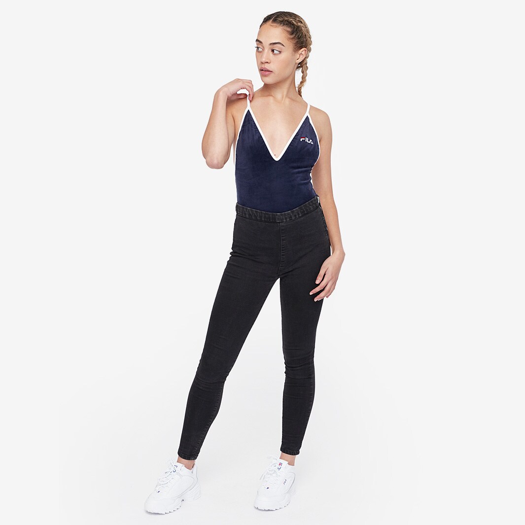 FILA Womens High Leg Body - Peacoat/White/Chinese Red - Bottoms ...